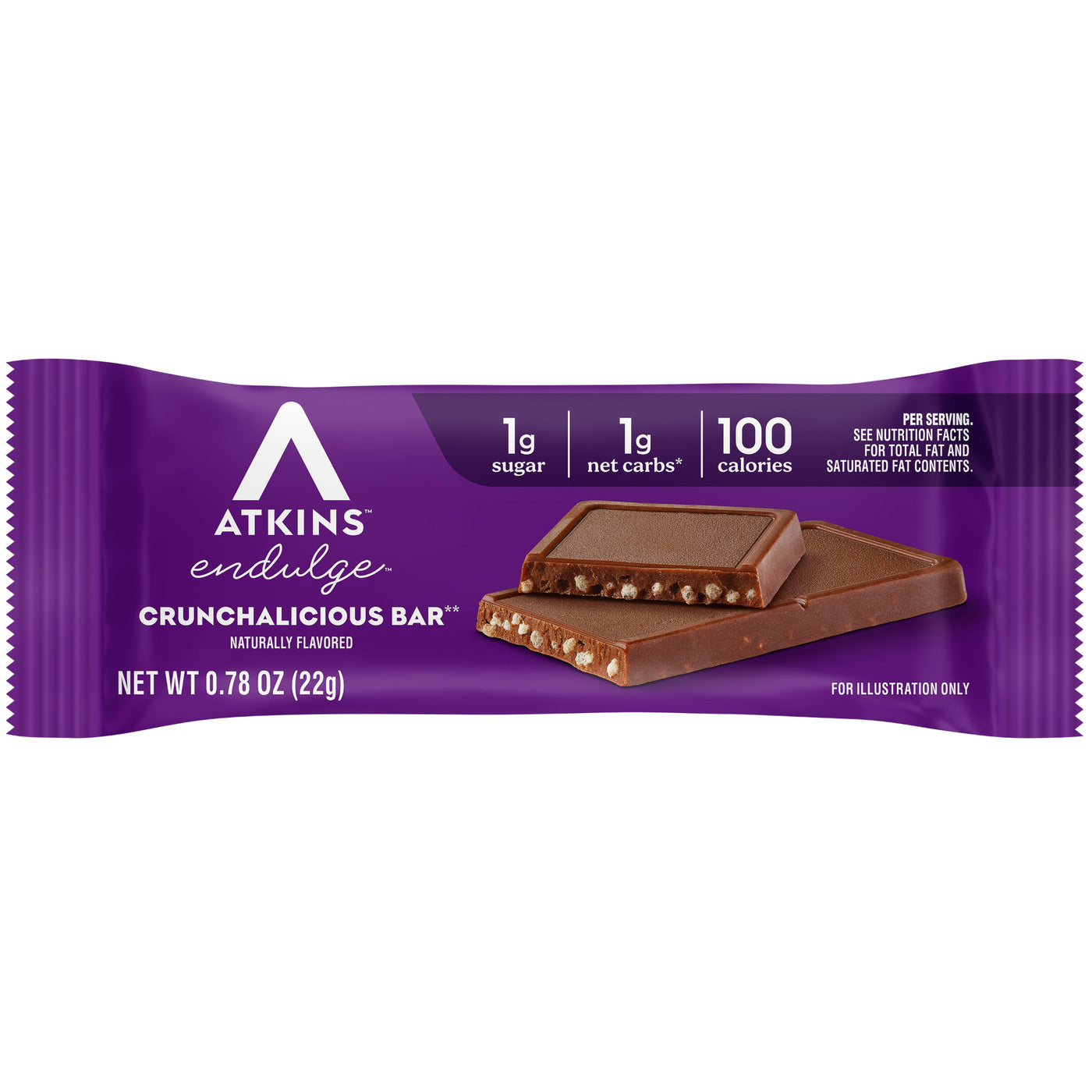 Endulge Crunchalicious Bar – Atkins Online Store