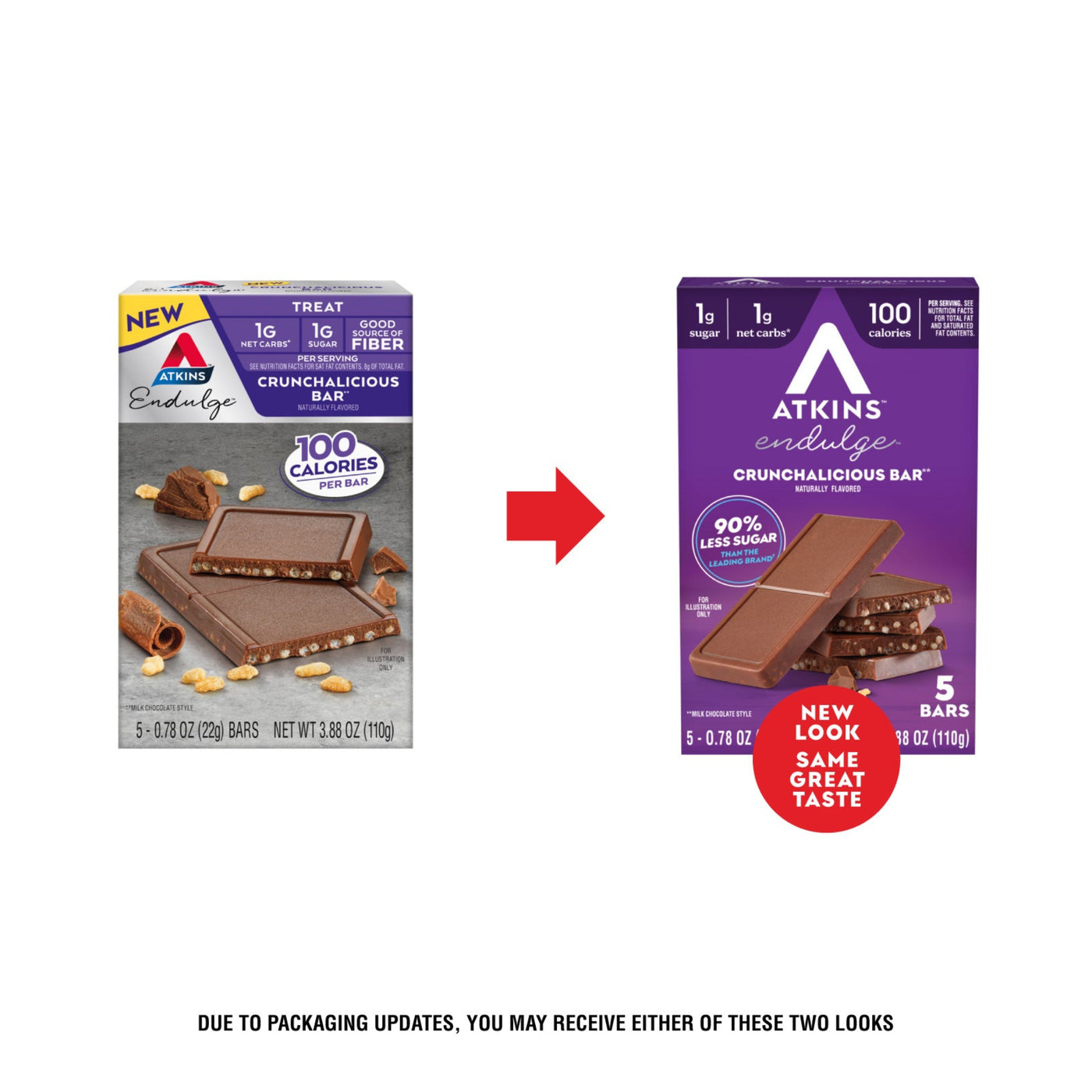 Endulge Crunchalicious Bar – Atkins Online Store