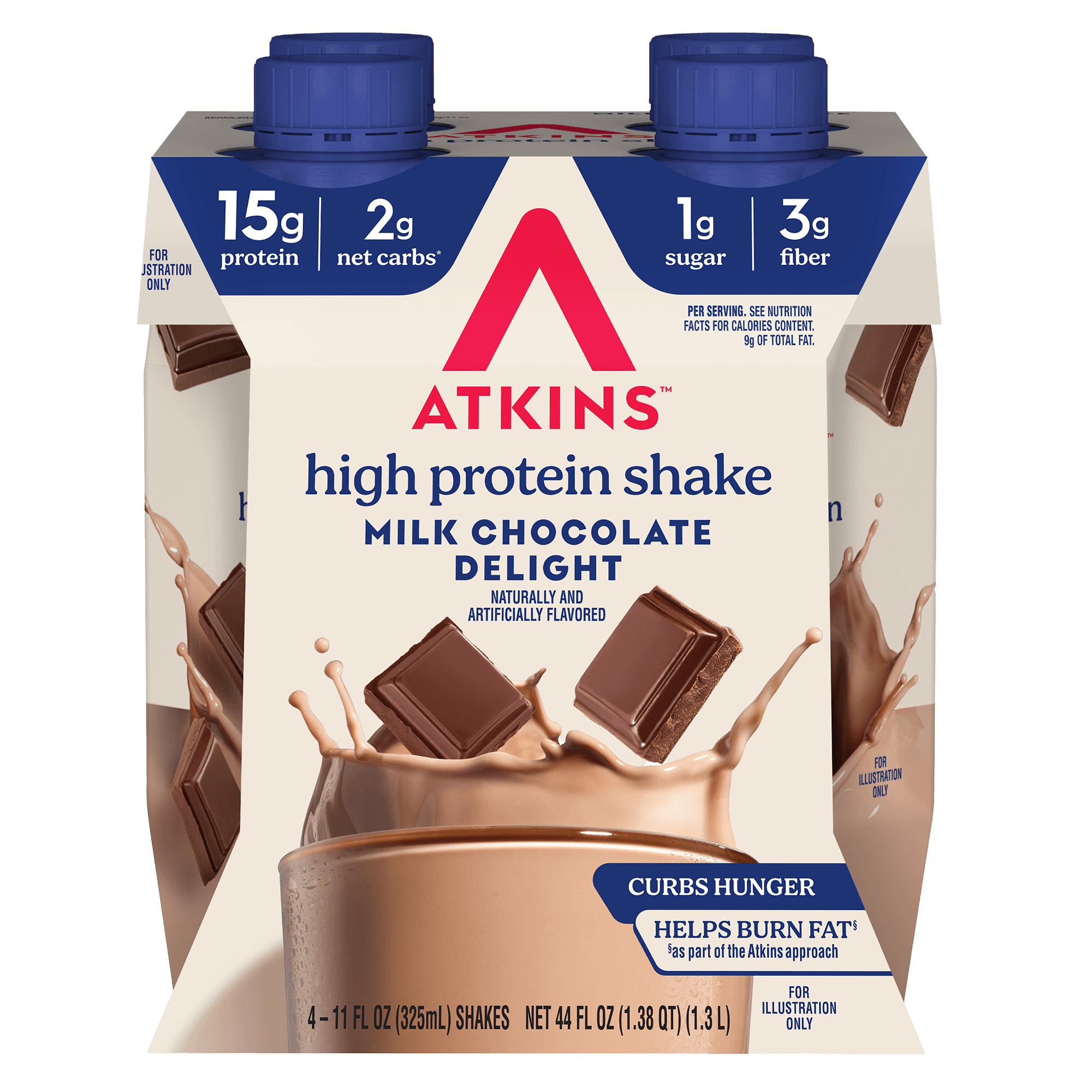 Milk Chocolate Delight Meal Shake – Atkins Online Store