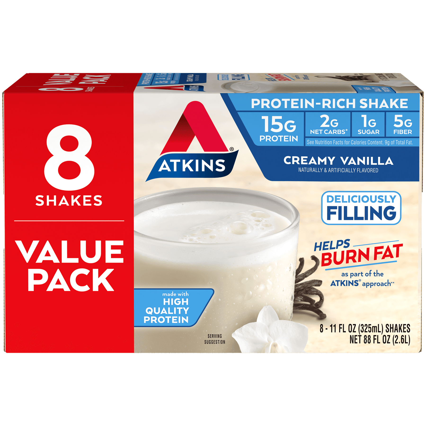Vanilla Shake Value Pack – Atkins Online Store
